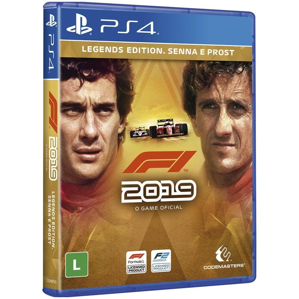 Game F1 2019 Legends Edition PS4 | KaBuM!