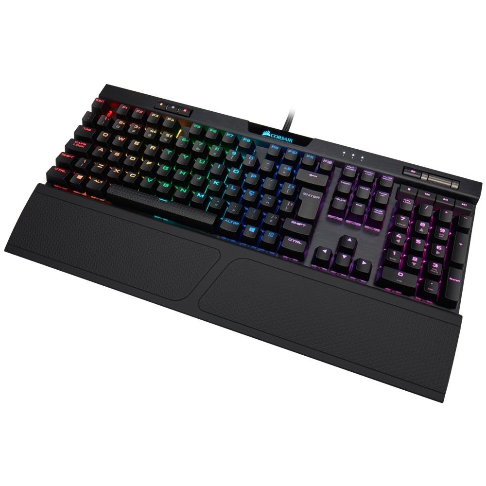 Teclado Mecânico Gamer Corsair K70 MK.2 Rapidfire, RGB, Switch Cherry ...