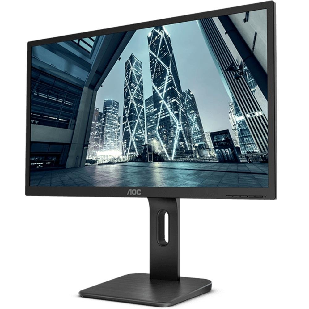 Monitor AOC LED 21.5´ Full HD, HDMI/DisplayPort, 2 ms, Altura Ajustável ...