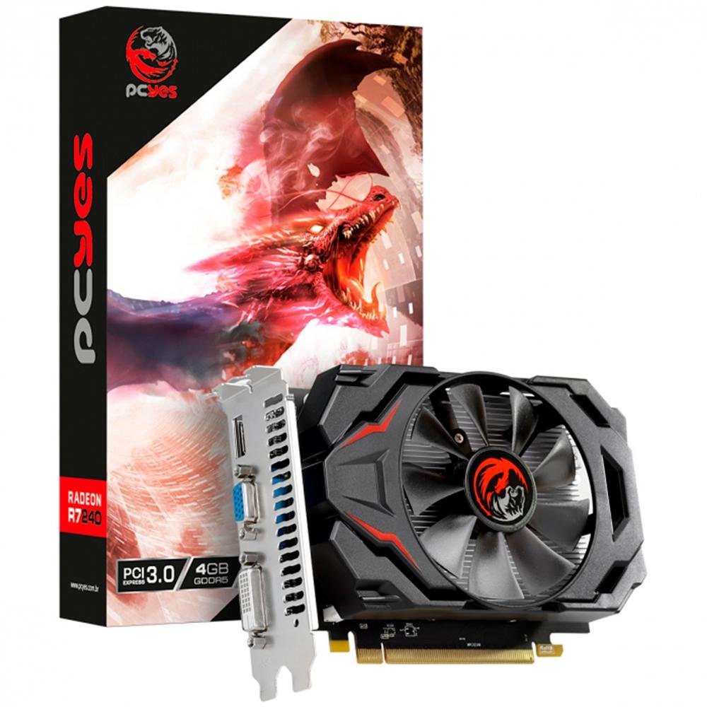 Placa de Vídeo PCYes AMD Radeon HD 6570 | KaBuM!