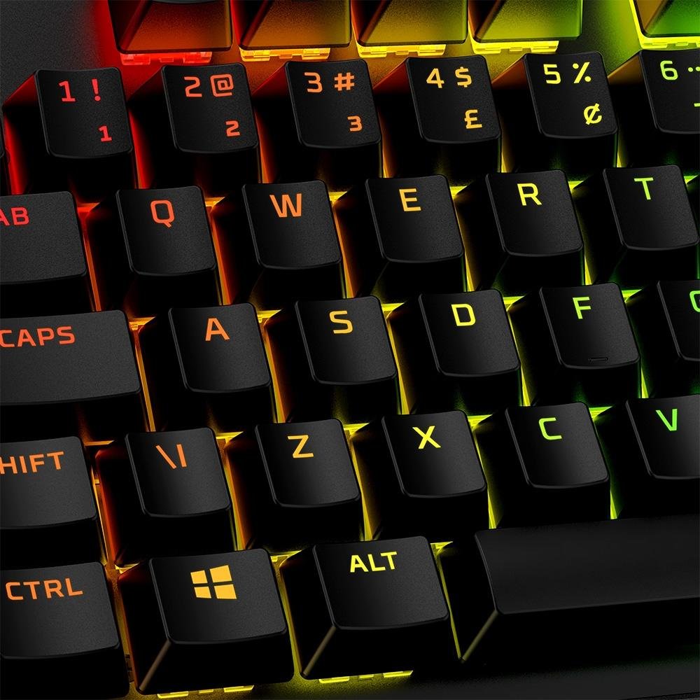 Teclas HyperX para Teclado Mecânico, PBT Double Shot, ABNT2, Preto ...