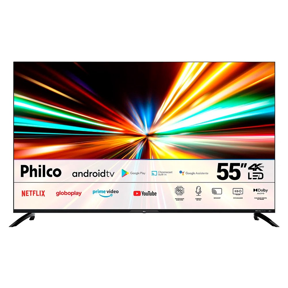 Smart TV Philco 55 Polegadas | KaBuM!