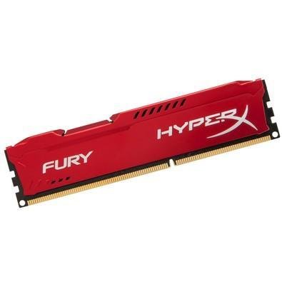 Memória HyperX Fury, 8GB, 1866MHz, DDR3, CL10, Vermelho - HX318C10FR/8 ...