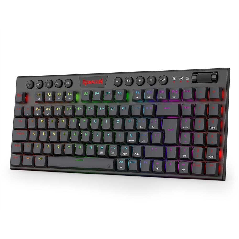 Teclado Mecânico Low Profile Redragon Yi | KaBuM!