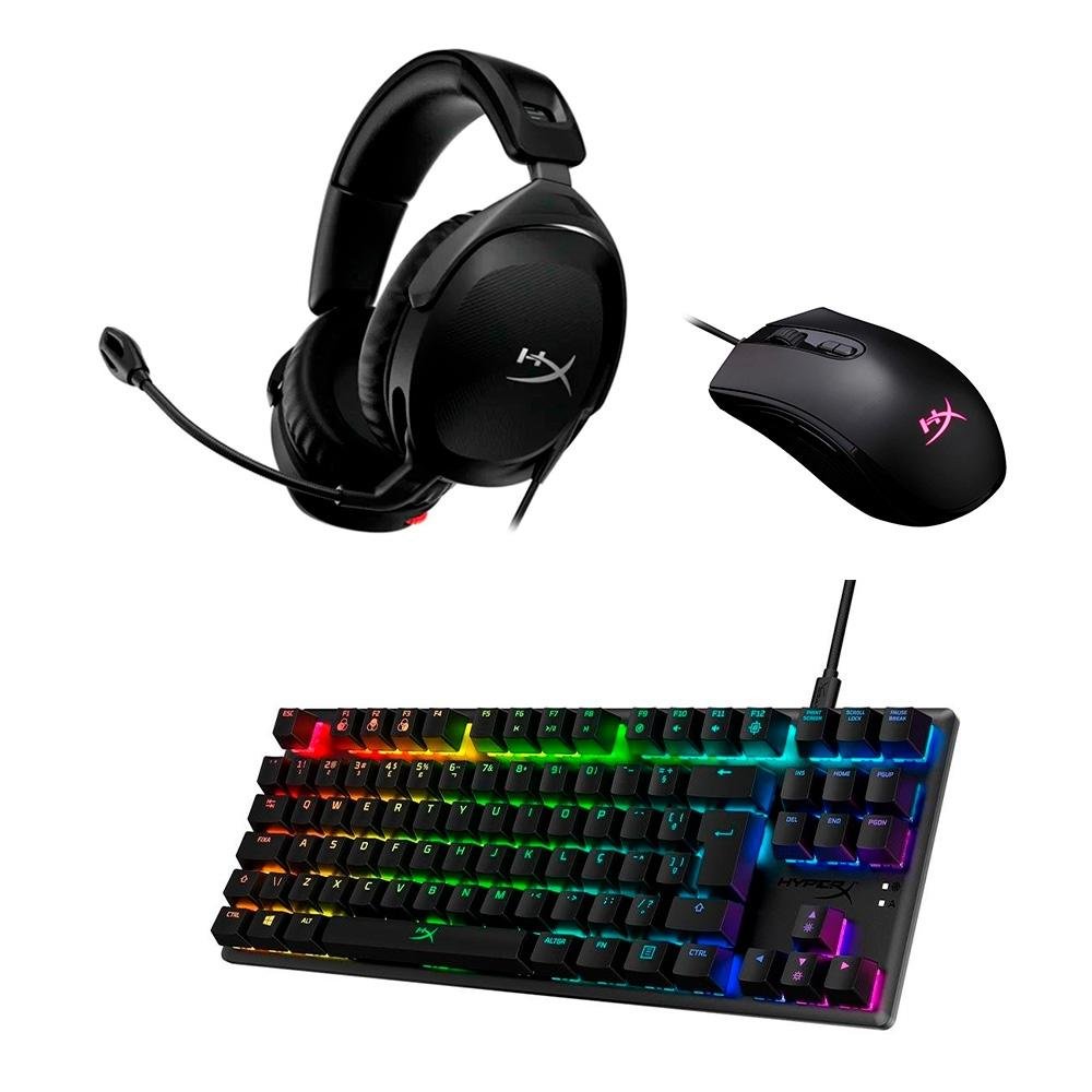 Kit Gamer Bot HyperX | KaBuM!