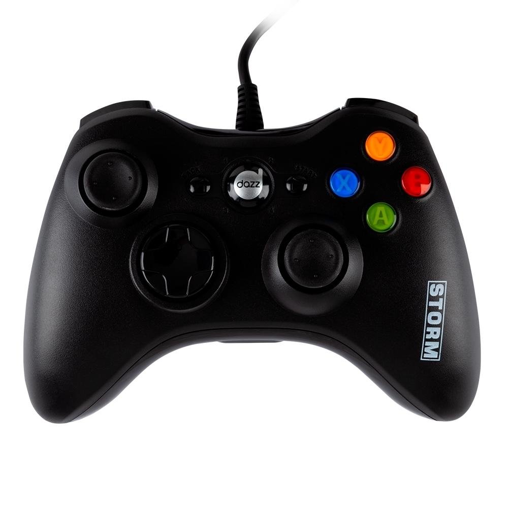 Controle Dazz Storm Dualshock Xbox 360/PC | KaBuM!