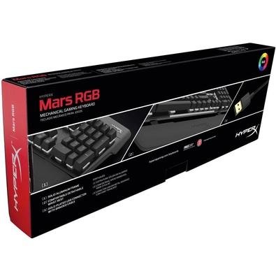 Teclado Mecânico Gamer HyperX Mars, RGB, Switch Outemu Blue, US - HX ...