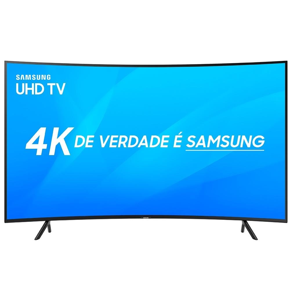 Smart TV LED 49´ UHD 4K Curva Samsung | KaBuM!