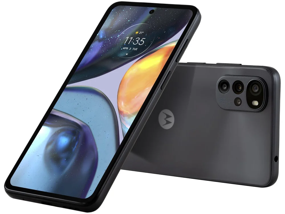 Smartphone Motorola Moto G22 128GB Preto 4G 4GB RA