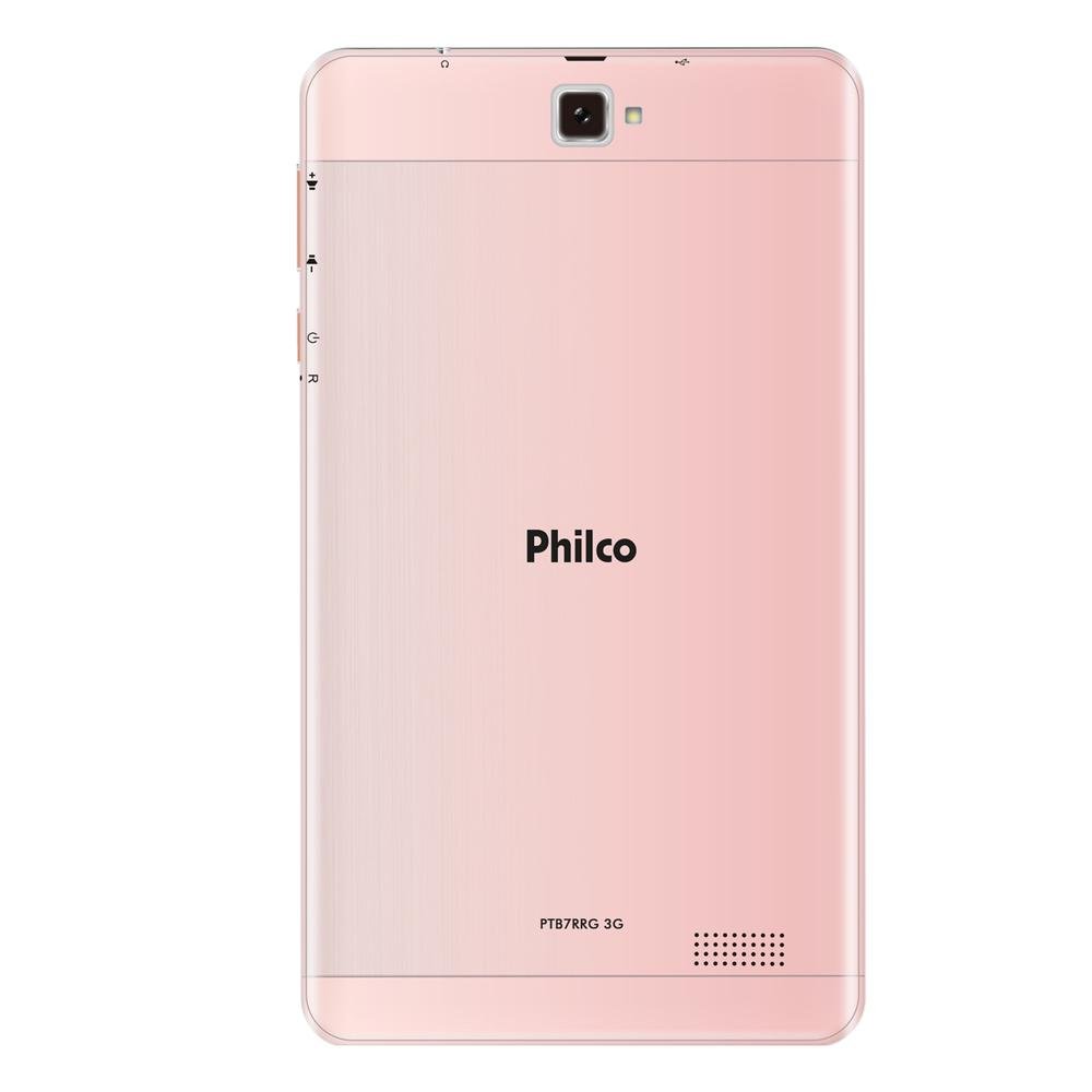 Tablet Philco, 7", 3G , Android 9.0, Bivolt, Rosa - PTB7RRG | KaBuM!