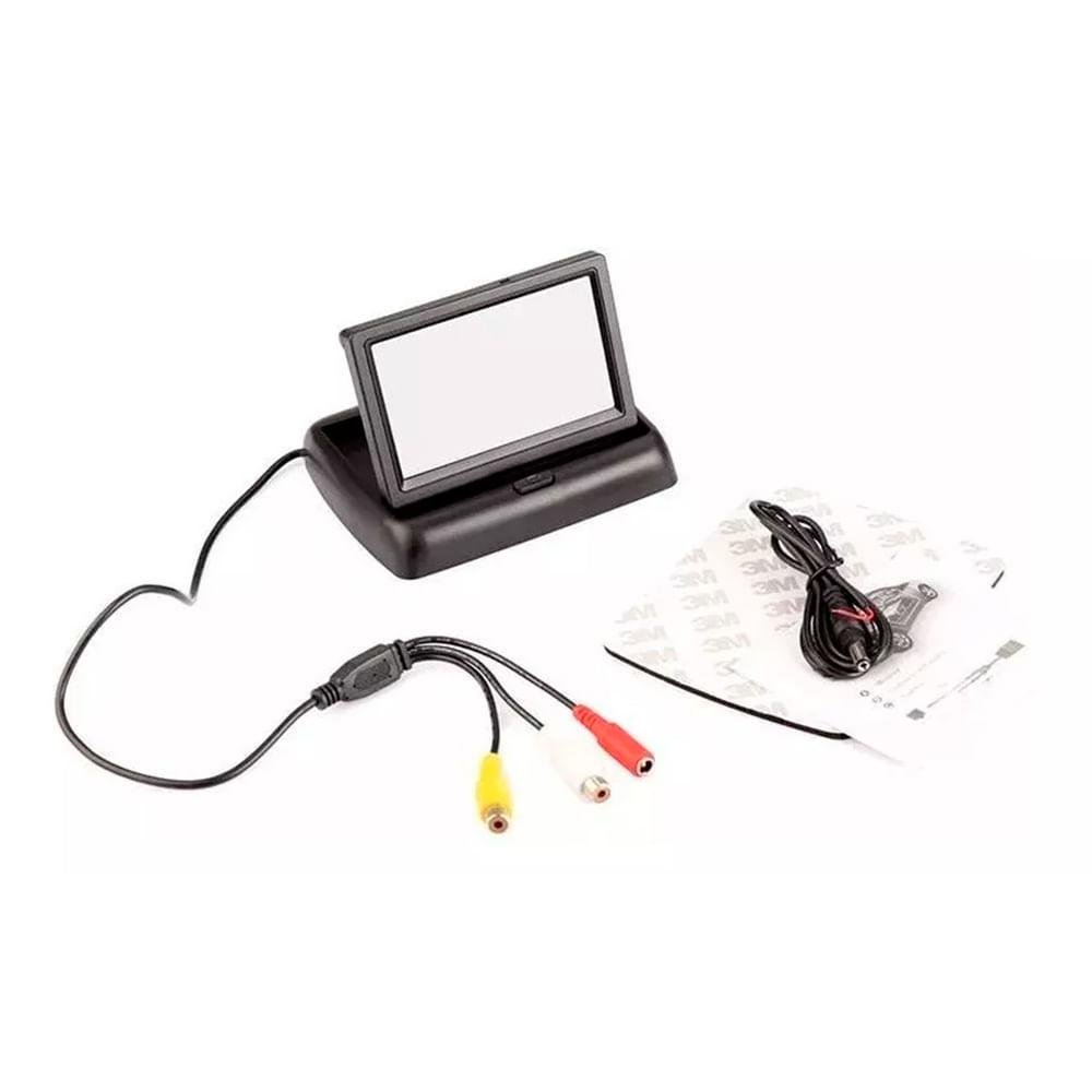 Mini Monitor Veicular Ípega KP-CA401, 4.3 polegadas | KaBuM!