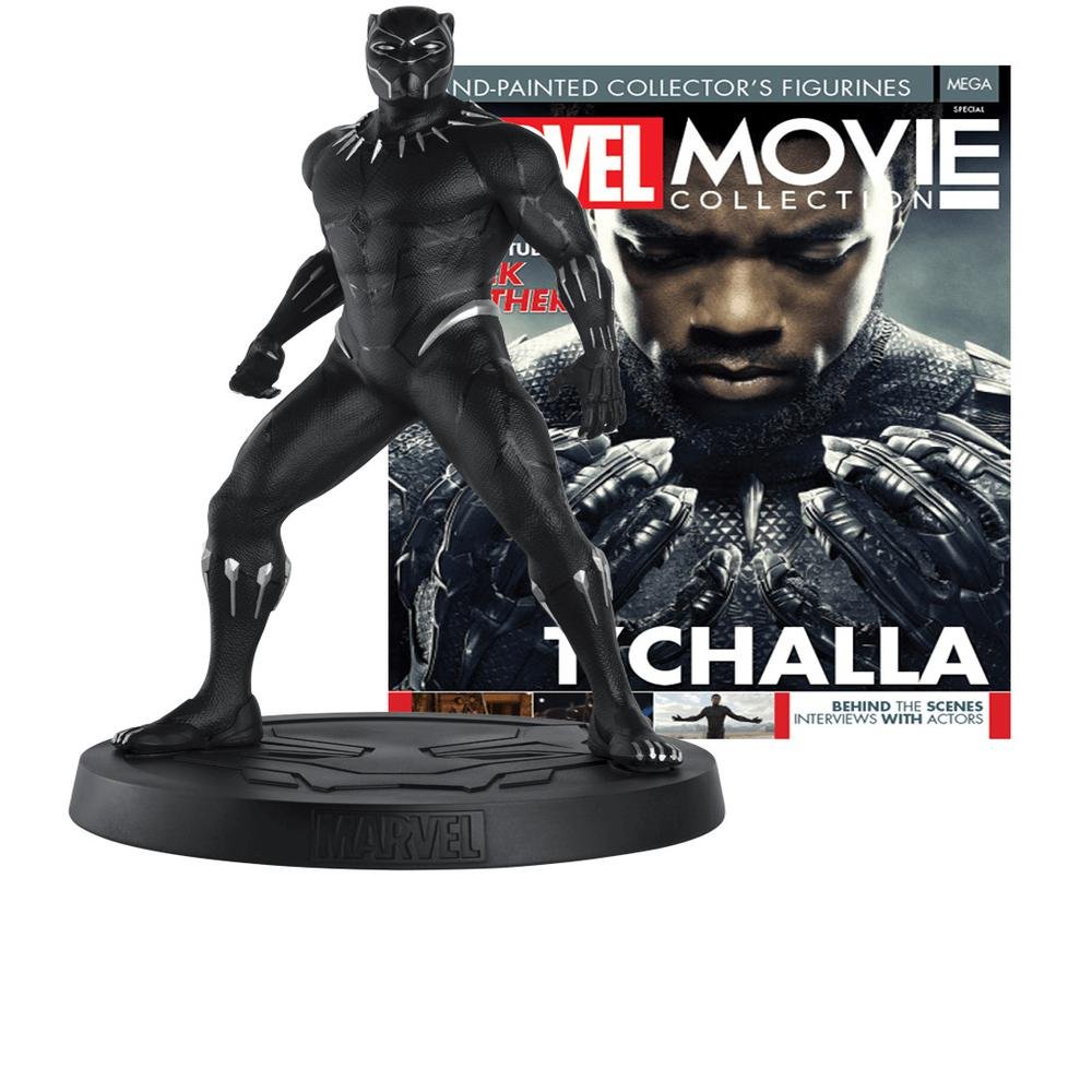 Action Figure Pantera Negra Edição 21 Mega Especial