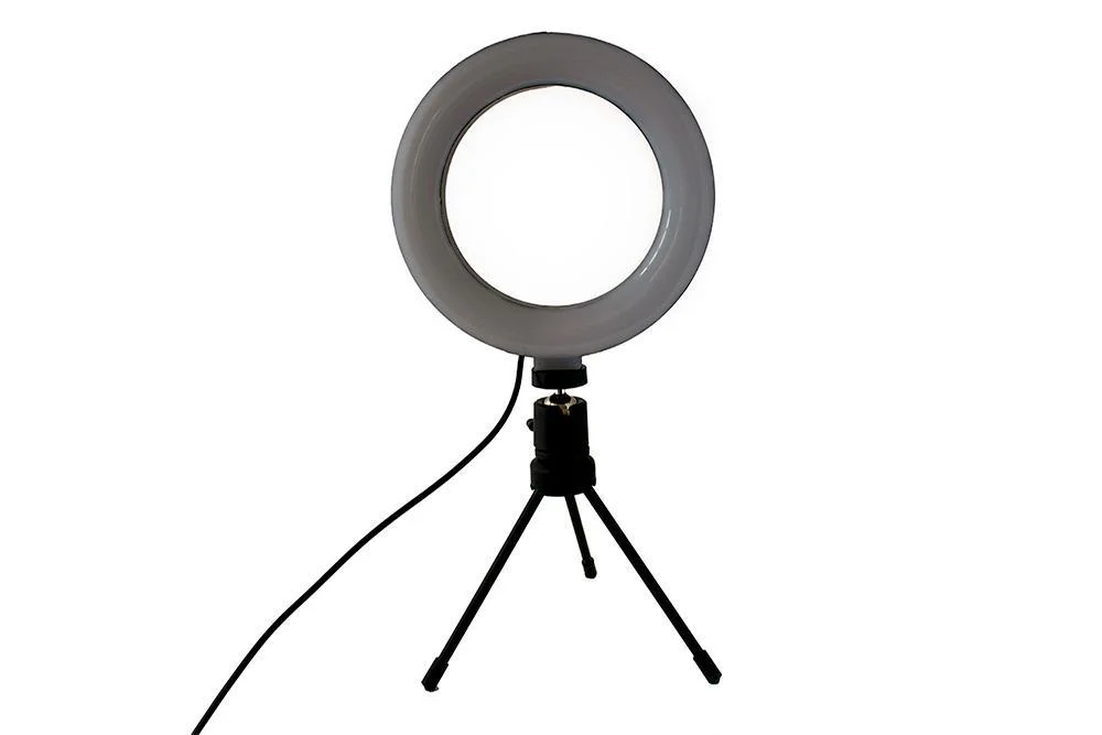 Ring Light Led Iluminador 6 Portátil Para Celular