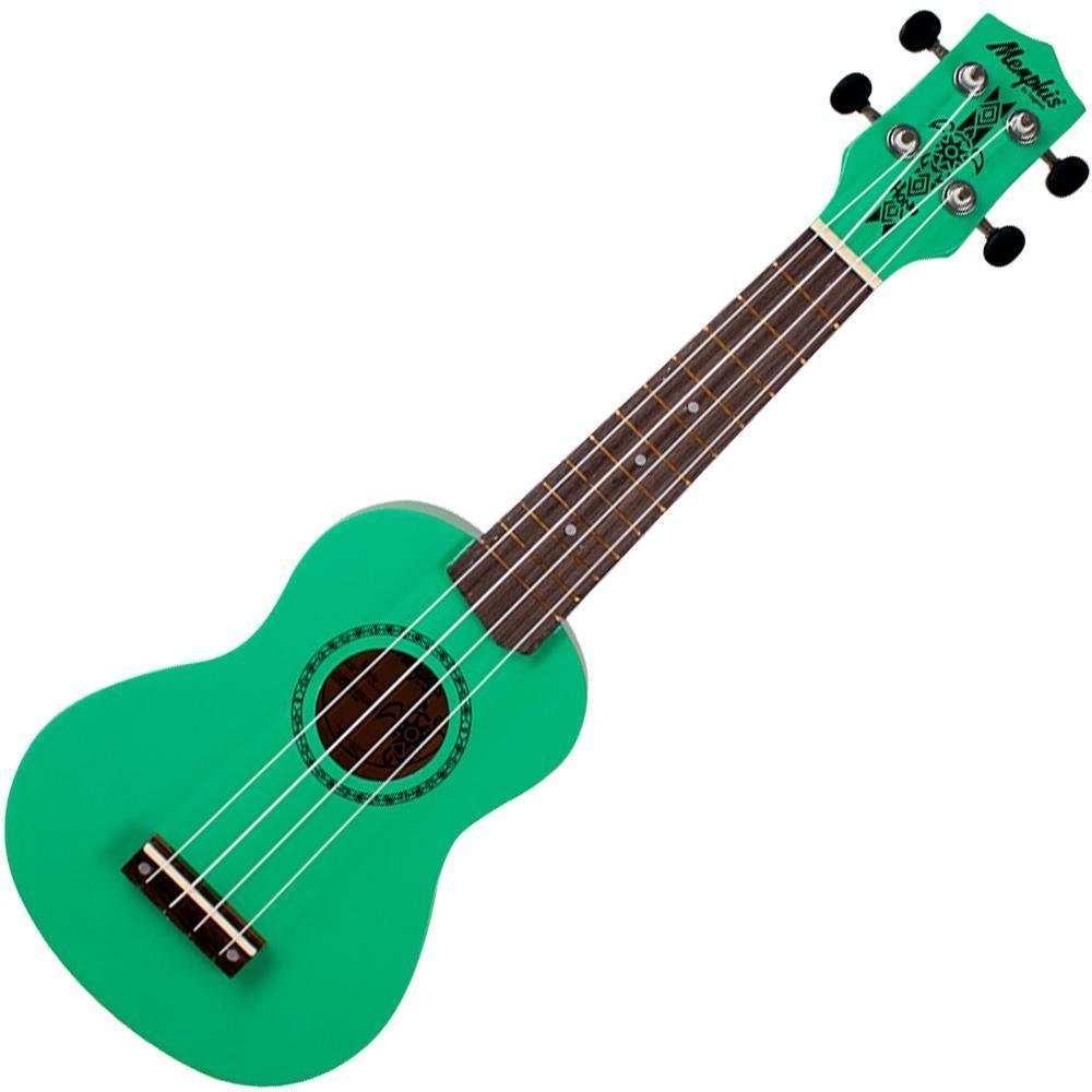 Ukulele Soprano Tagima Memphis Honu Verde Acústico