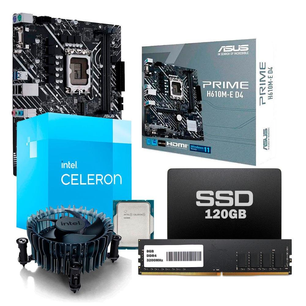 Kit Upgrade Intel 12 Ger Celeron G6900 340ghz