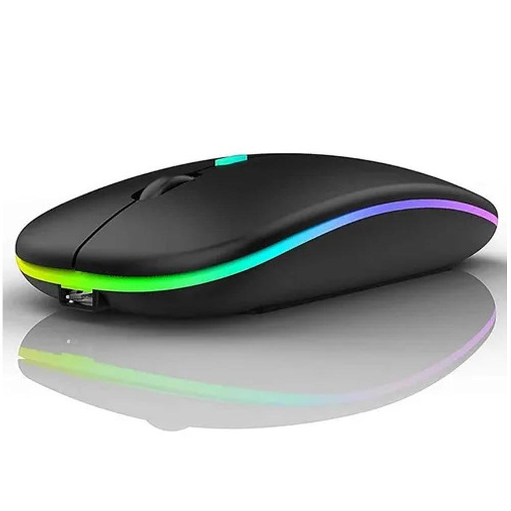 Mouse Sem Fio Fy Imice E-1300 Luminosa, branco | KaBuM!