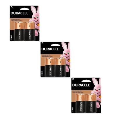 Kit Pilhas Alcalina D Duracell Com 3 Cartelas