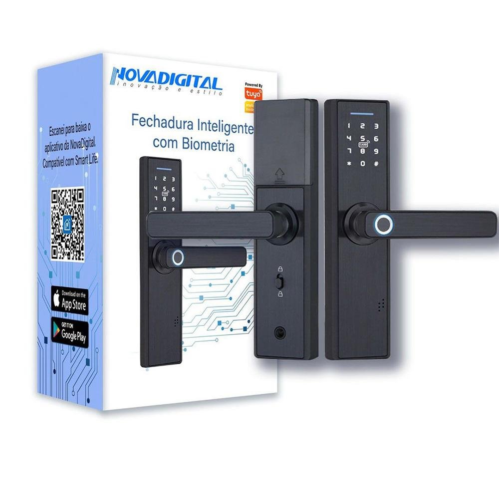 Fechadura Eletrônica Digital Nova Digital KaBuM