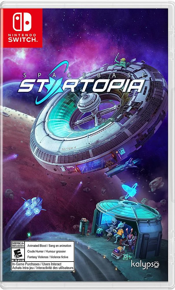 Spacebase Startopia Nintendo Switch KaBuM