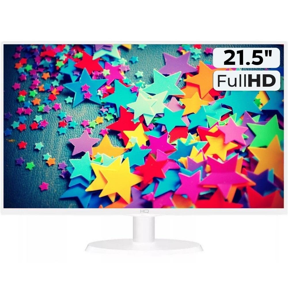 Monitor HQ 215HQLED 215 LED 75hz 2ms Branco KaBuM