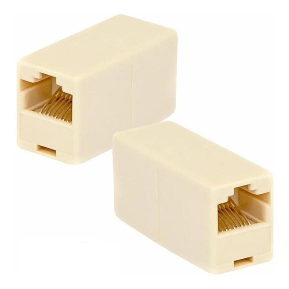10x Emenda Conector Rj45 Fêmea KaBuM
