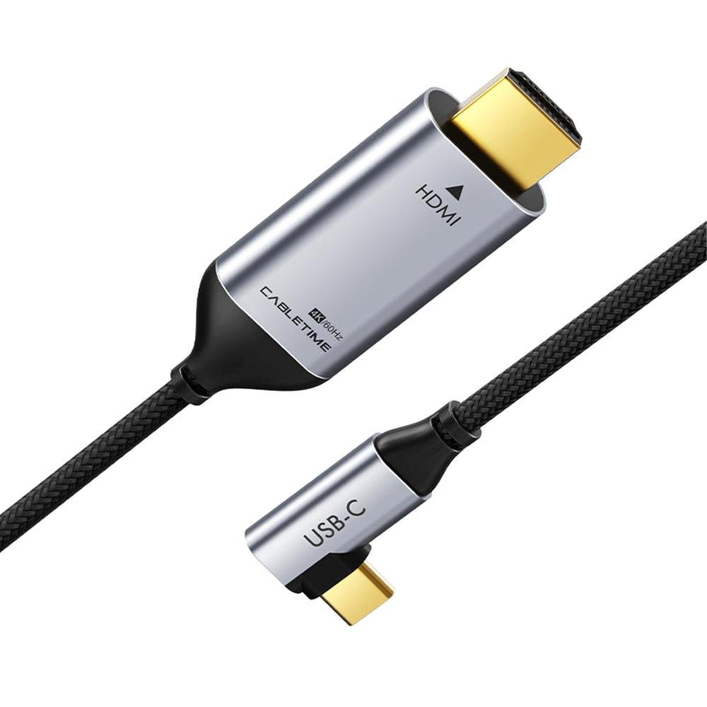 Cabo Cabletime USB C Para HDMI 4k 60hz 18m KaBuM
