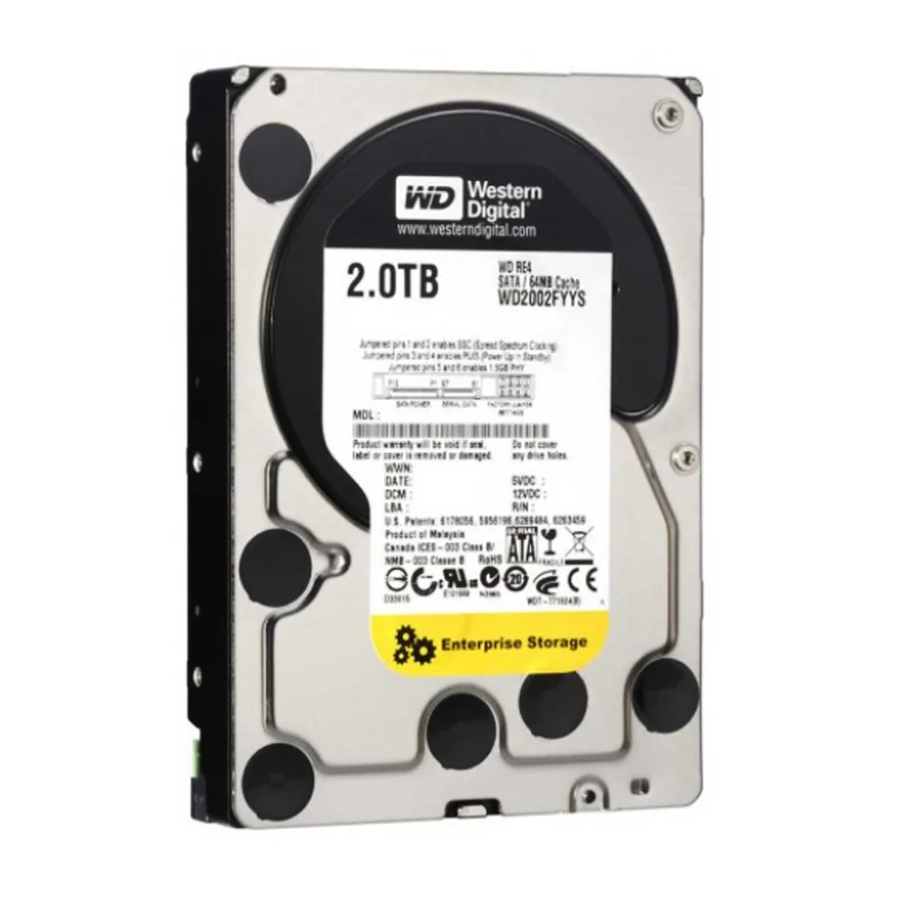 Hd Western Digital 2tb Sata 3 7200rpm 64mb 35