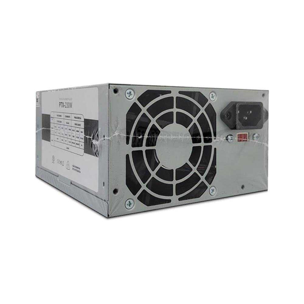 Fonte Hoopson 230w Real Bivolt Com Cabo KaBuM