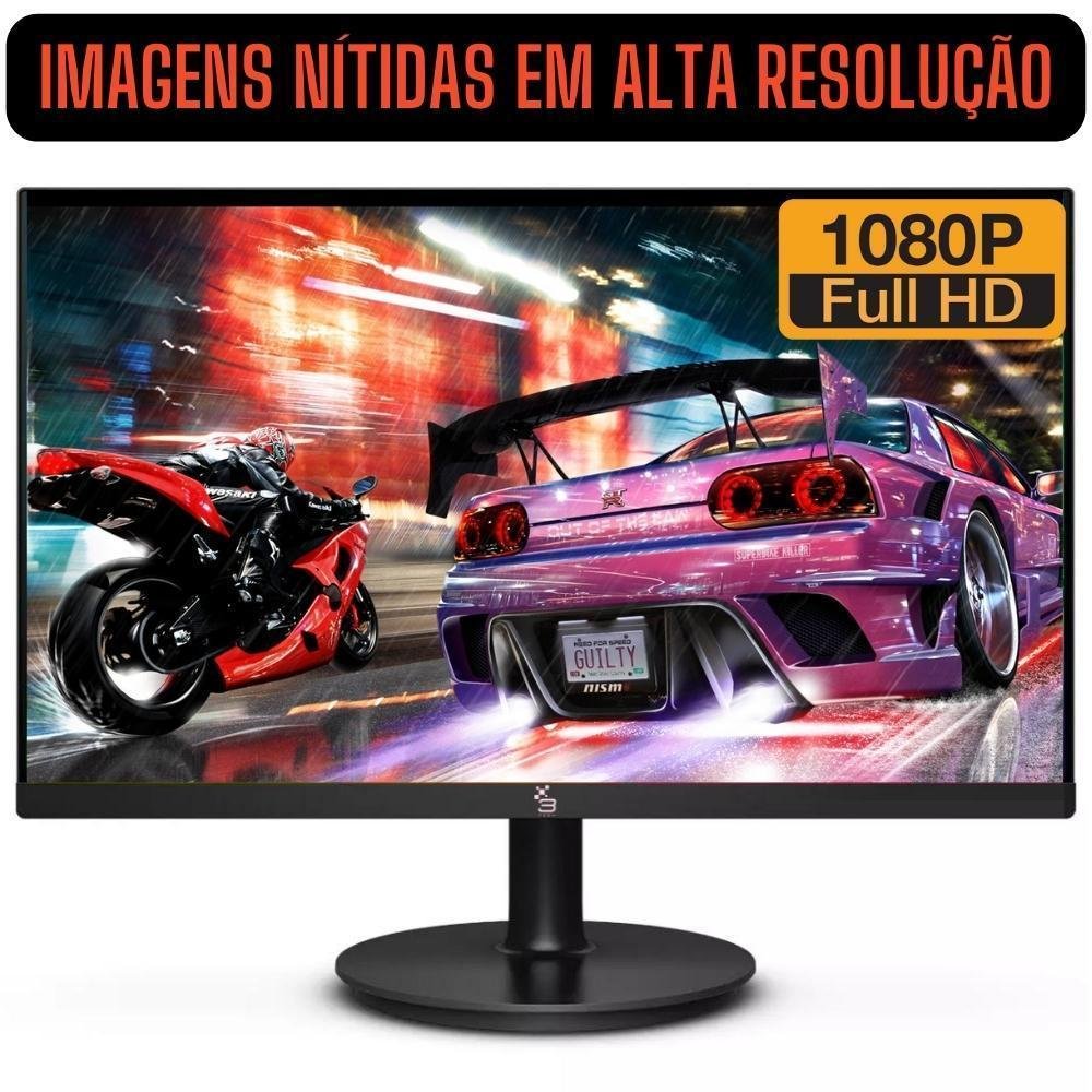 Monitor Gamer 24 LED Full HD 75Hz 2Ms 3gg240