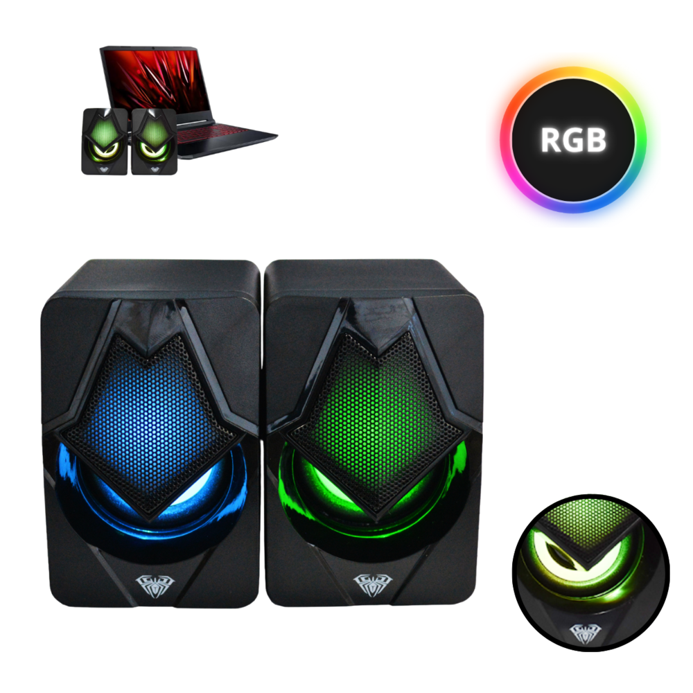 Caixa De Som Aula RGB KaBuM