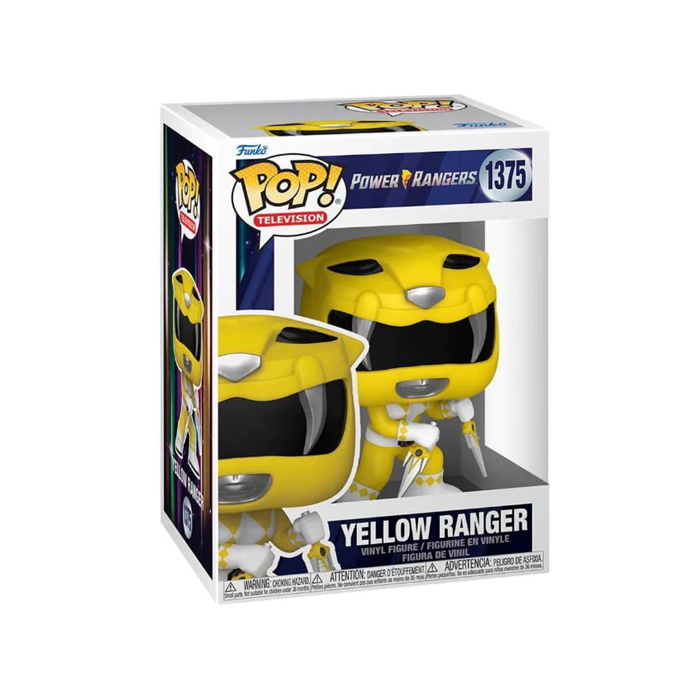 Boneco Yellow Ranger 1375 Power Rangers KaBuM